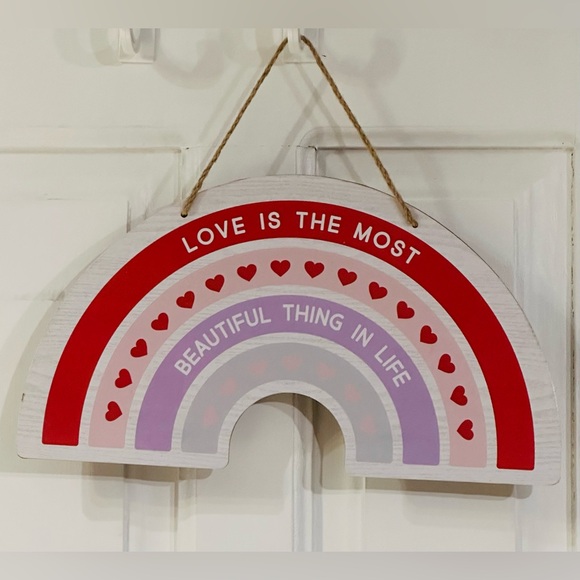 Greenbrier International, inc | Holiday | Nwt Rainbow Love Is Beautiful ...